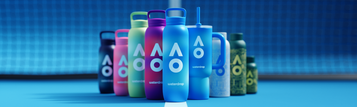Australian Open waterdrop® Drink Bottles – AO Official Store