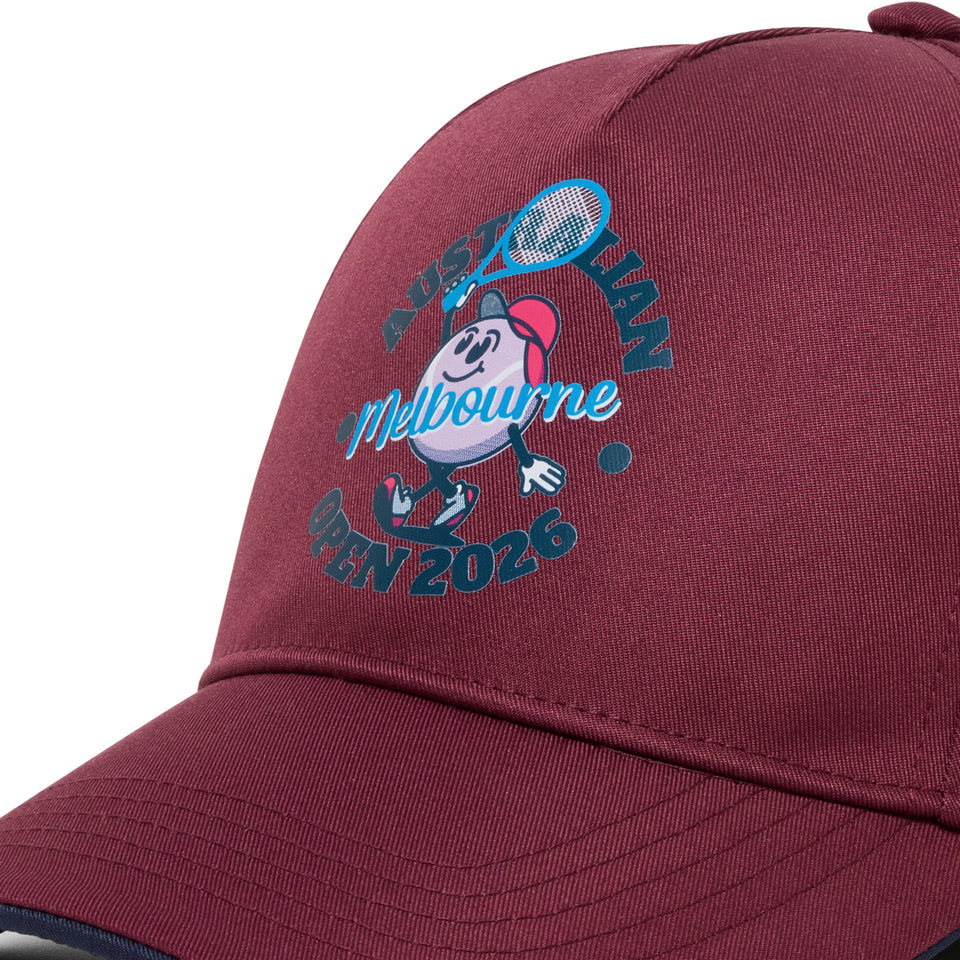 Kids Australian Open Tennis Ball Cap Red – AO Official Store