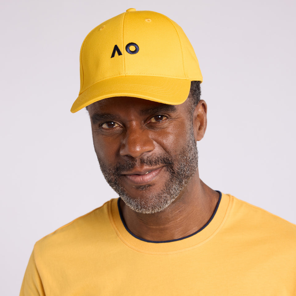 Shop Yellow Cap AO Logo AO25 Collection