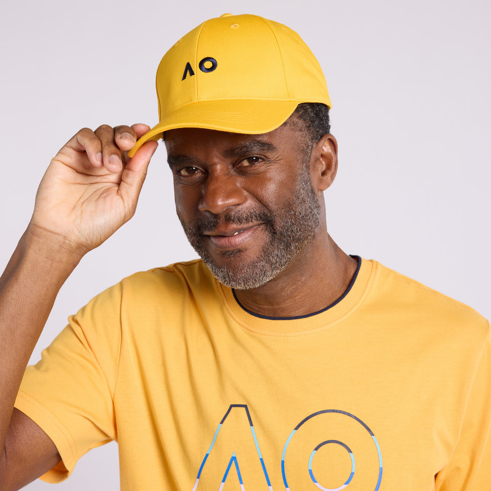 Shop Yellow Cap AO Logo AO25 Collection
