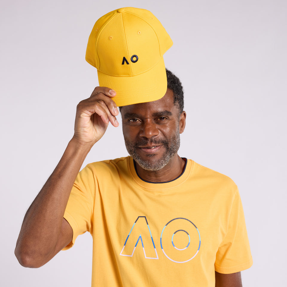 Shop Yellow Cap AO Logo AO25 Collection