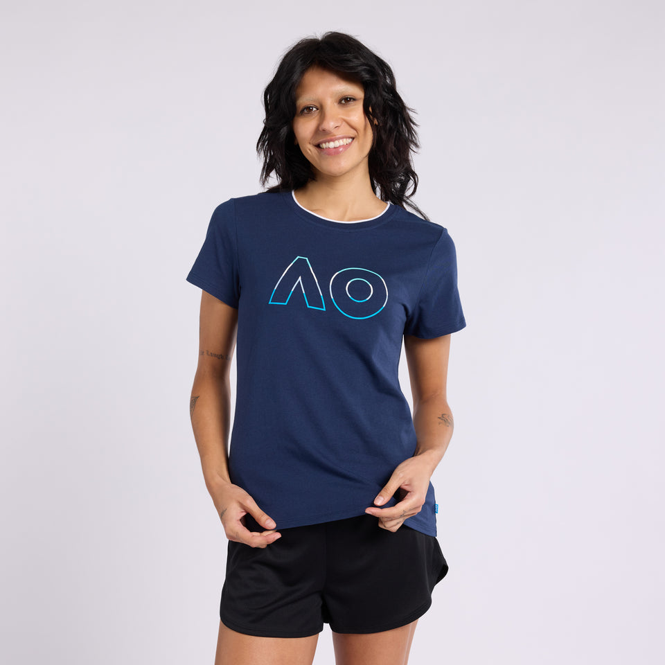 Shop Women's T-Shirt AO Logo – AO25 Collection – AO Official Store