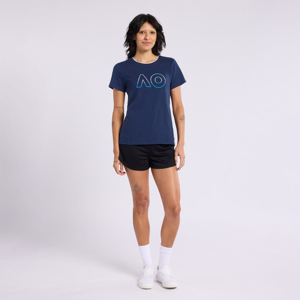 Shop Women's T-Shirt AO Logo – AO25 Collection – AO Official Store