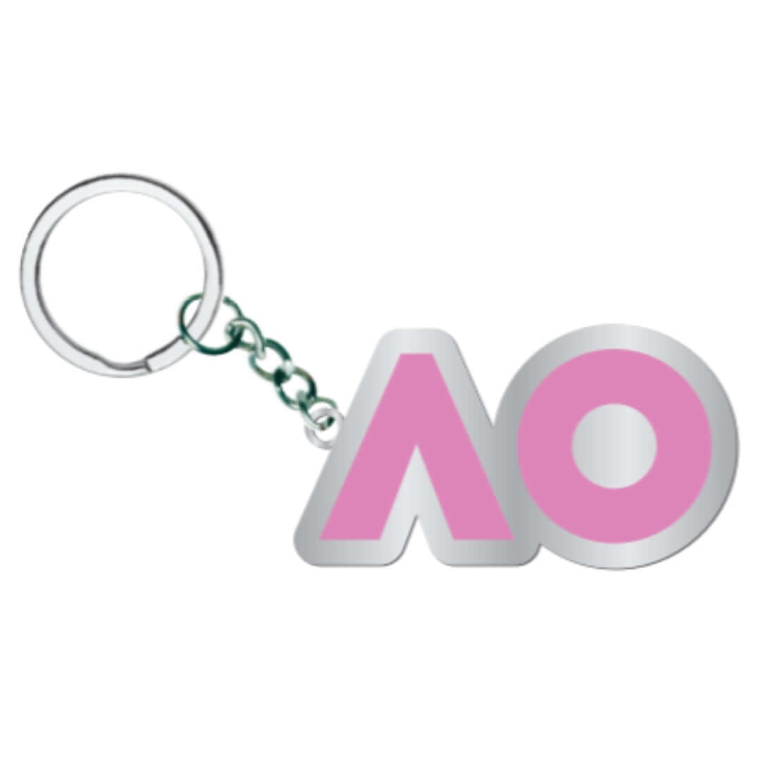Keyring - AO Logo - Pink – AO Official Store