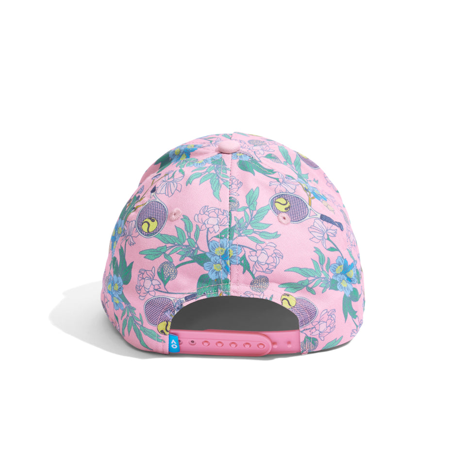 Kid's Pink Cap Floral Print – AO Official Store